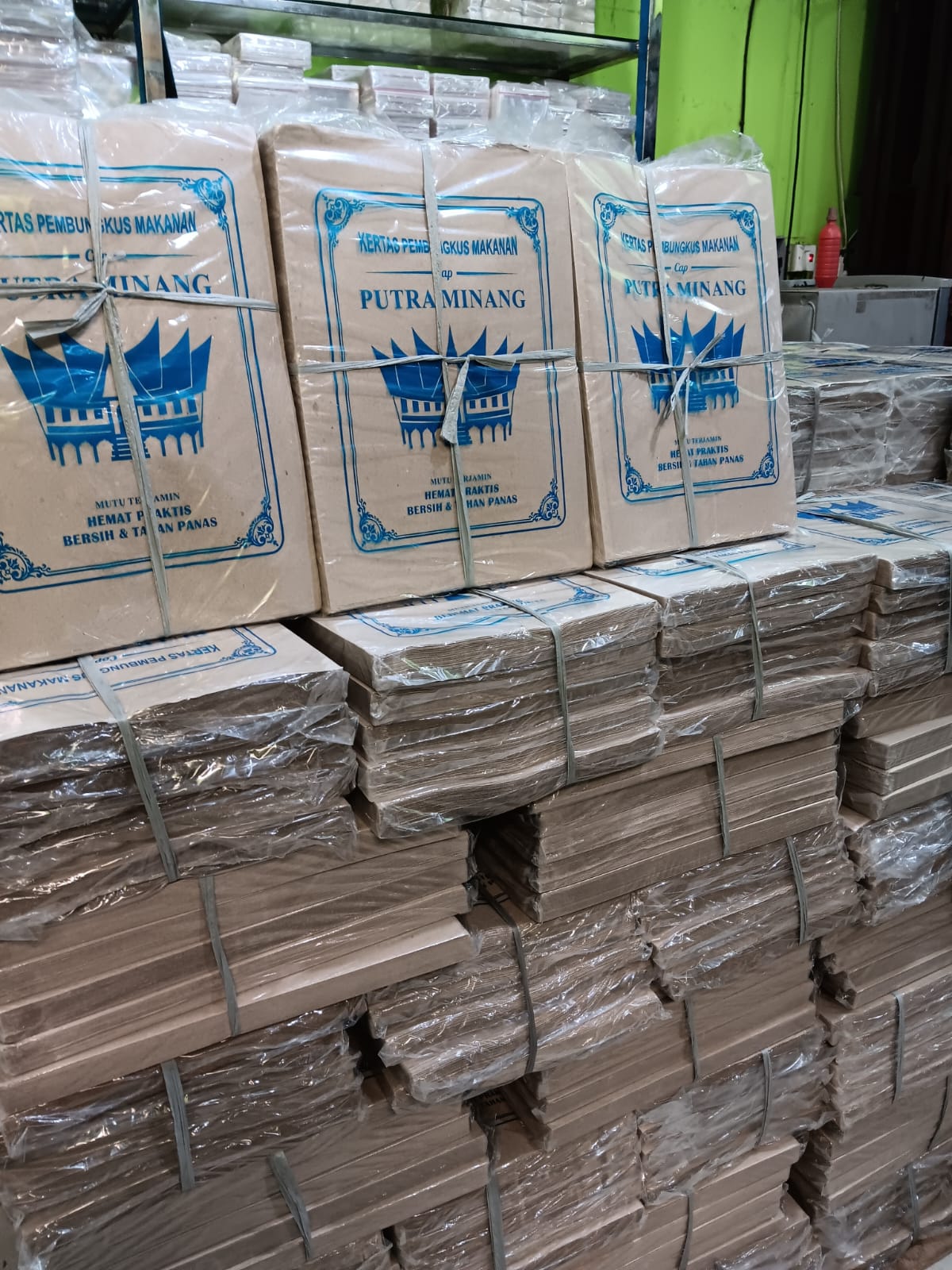 Kertas Nasi Putra Minang - Pilihan Kemasan Terbaik UMKM
